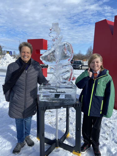 Student artwork featured in Alpena Ice Fest sculptures | News, Sports ...